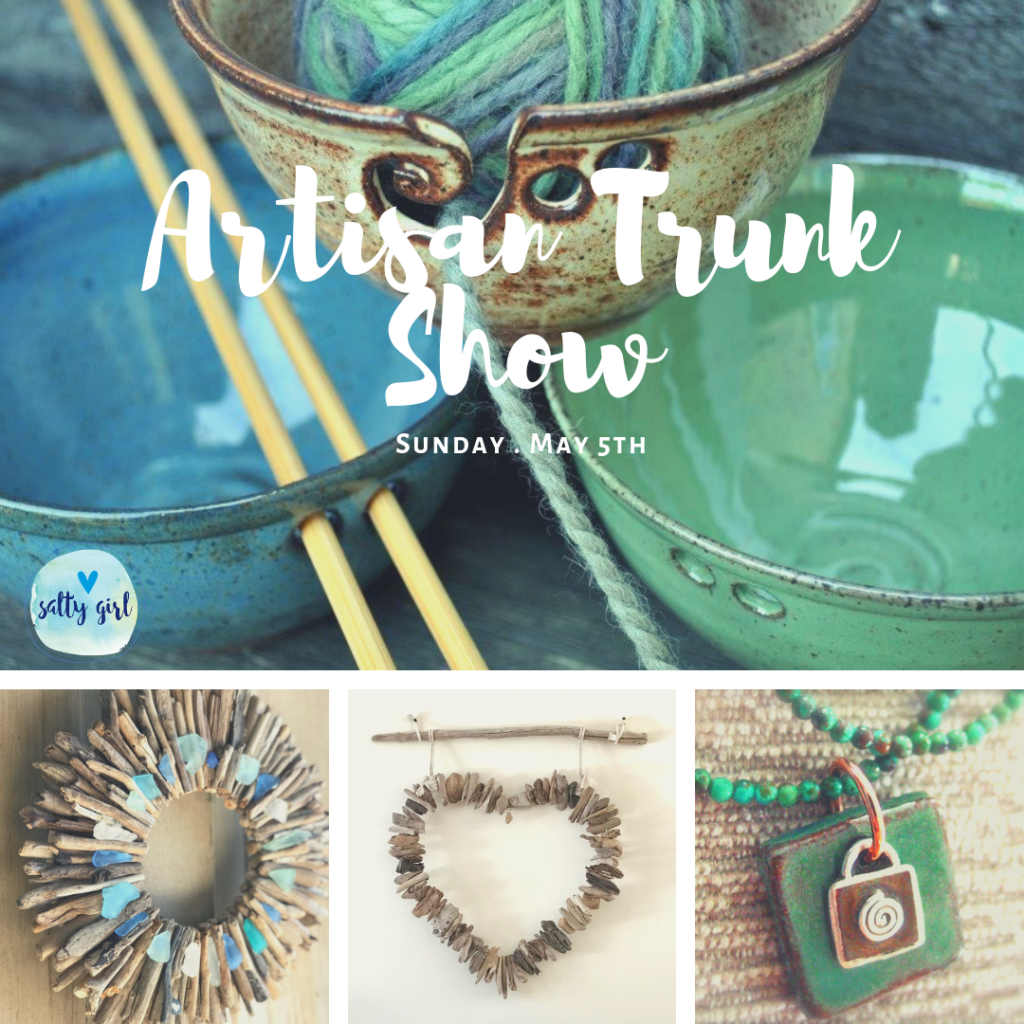 Our 1st Pop-Up Artisan Trunk Show - Salty Girl and the Long Dog